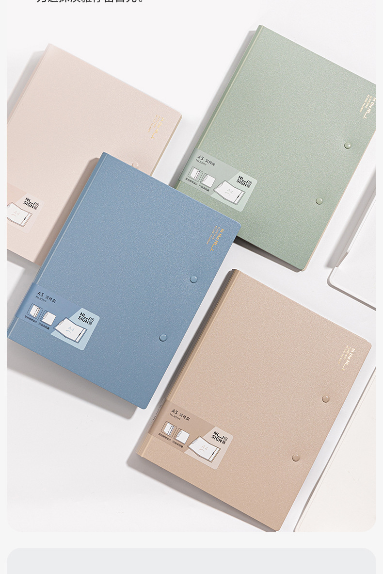 A5 portable folder student test paper storage book a4 office contract ...