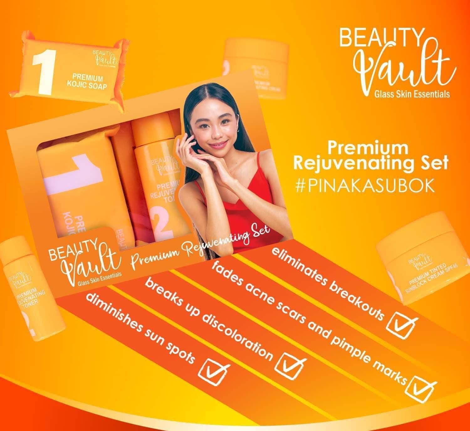 BEAUTY VAULT PREMIUM REJUVENATING SET AND MAINTENANCE SET | Whitening ...