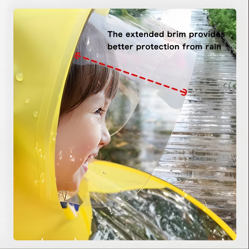 Cute raincoat for kids Children's UFO Children Raincoat Kid Cartoon ...