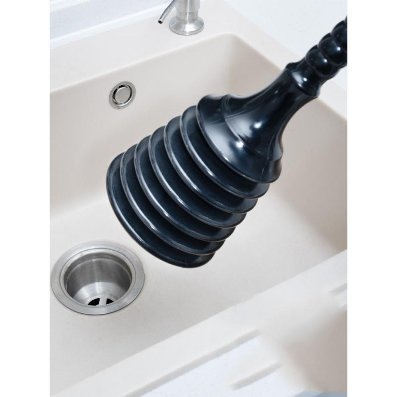 Hand Drain Plunger Clog Remover Tool Small Portable Force Pump Cleaner ...
