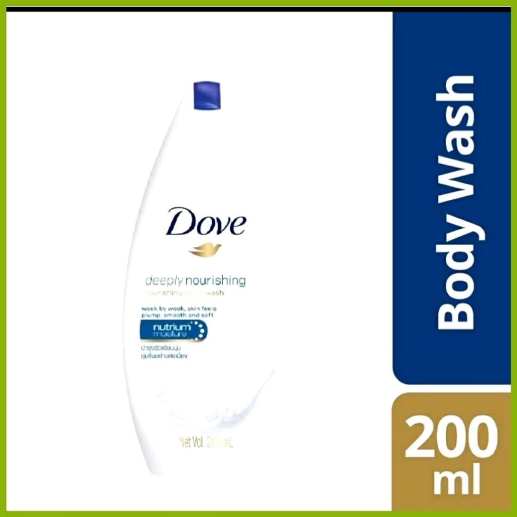 DOVE Deeply Nourishing Body Wash Nutrium Moisture 200ml | Shopee ...