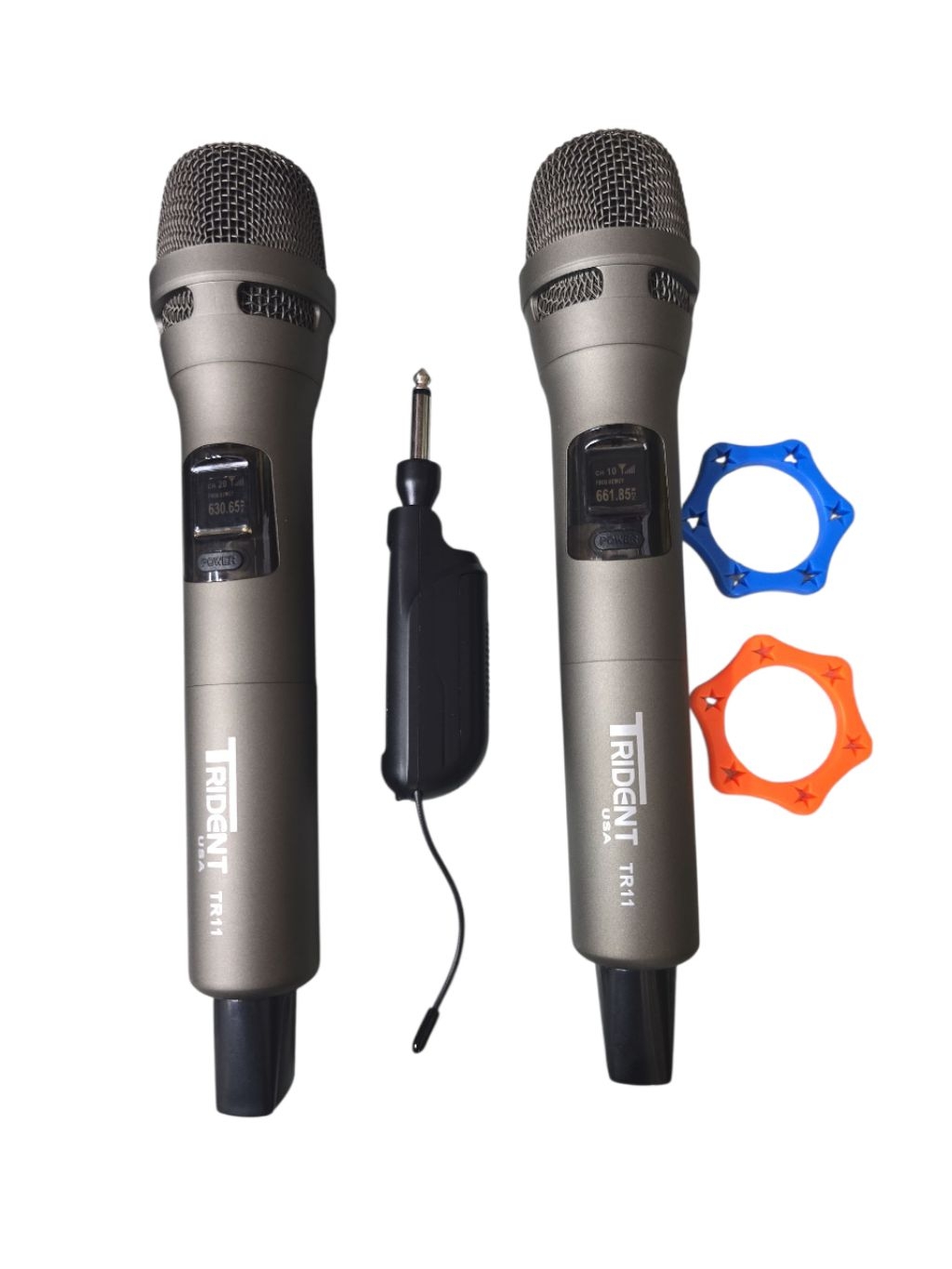 Trident TR11 Professional Wireless Microphone Rechargeable Metal ...