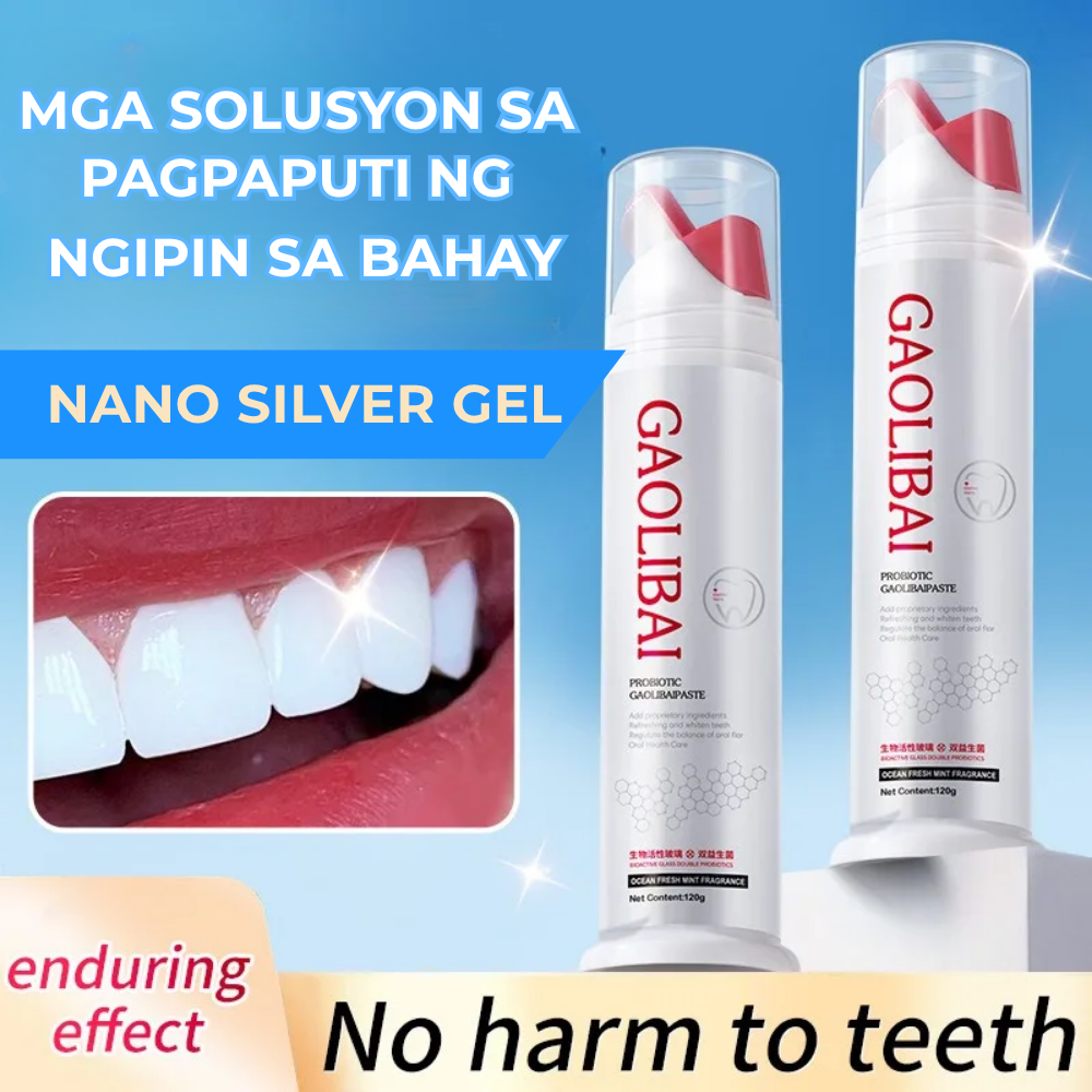 Gaolipro Nano Silver Gel - Tartar Removal, Plaque Cleanliness, and ...