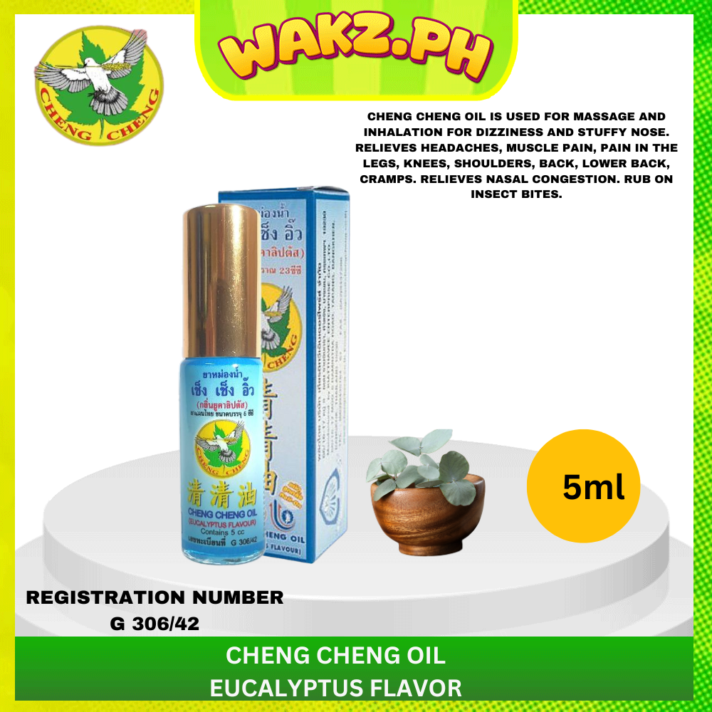 Wakz,ph cheng cheng oil natures eucalyptus for relief 5ml thai herbal ...