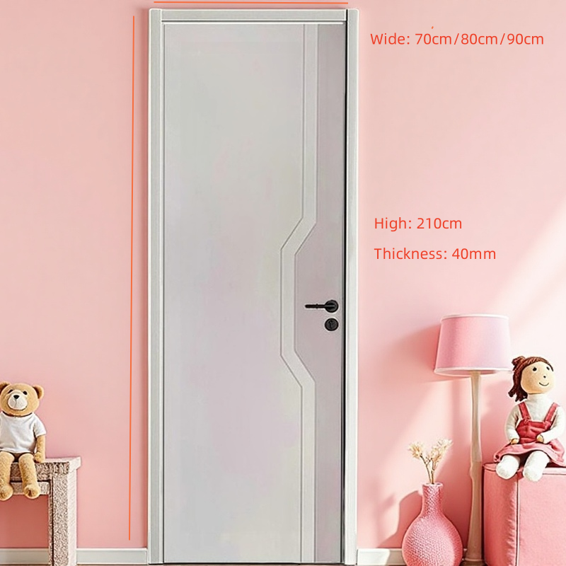 Wood Door Width 70cm/80cm/90cm Room Door/ Bedroom Door /Living Room ...
