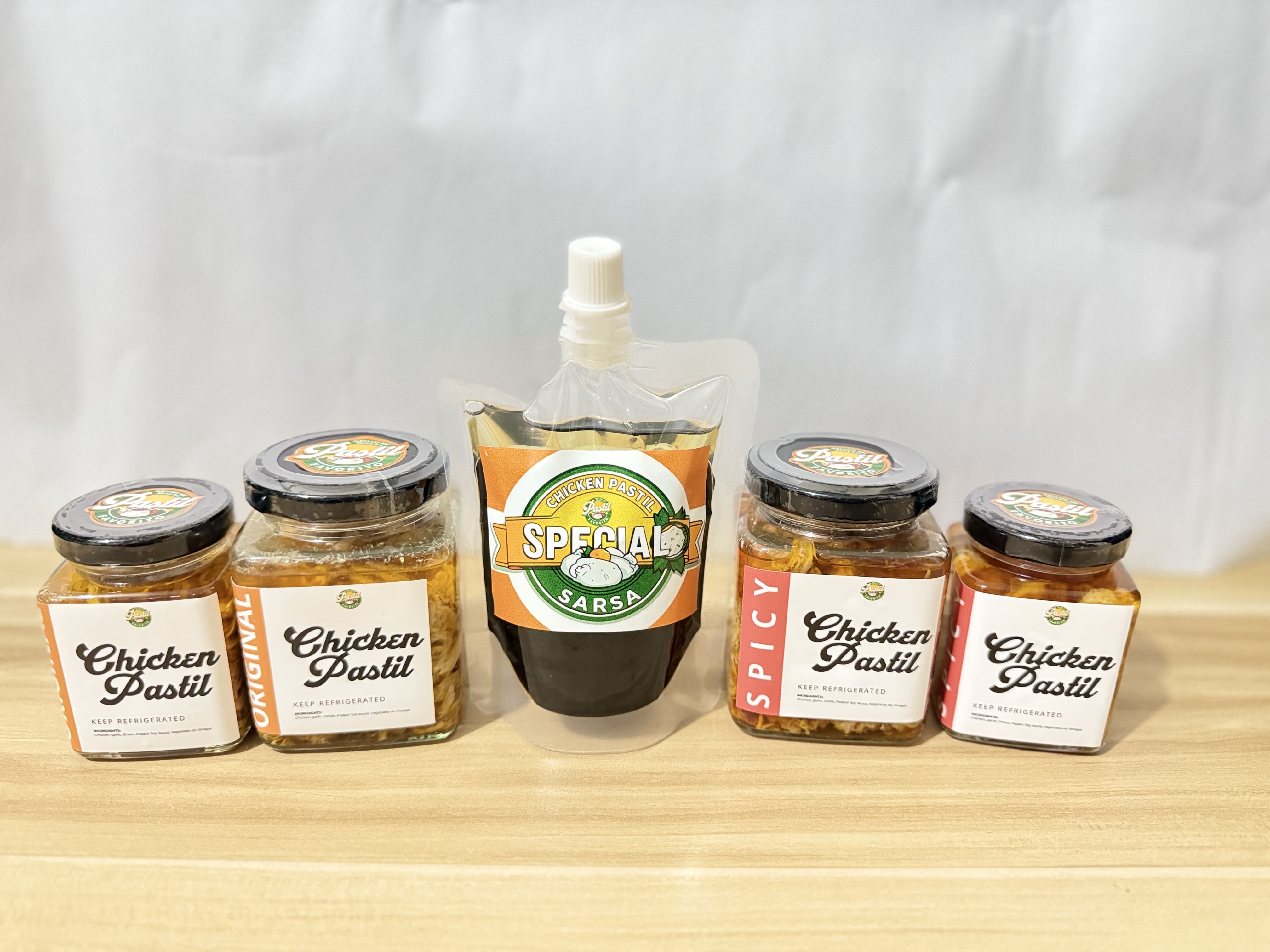 Pastil Favorito Chicken Pastil Original and Spicy with Special Sarsa ...