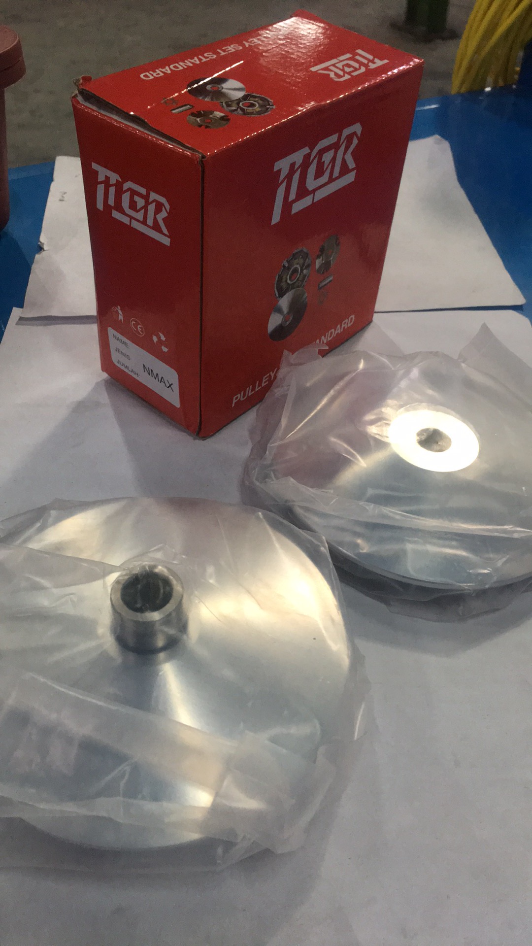COD TTGR Pulley Set for Honda Click 125/ Beat Fi Yamaha Mio Sporty/ M3 ...