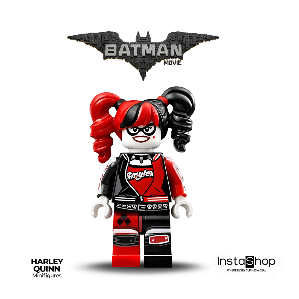 ISO Harley Quinn Batman Movie Minifigures Building Block Toys | Shopee ...