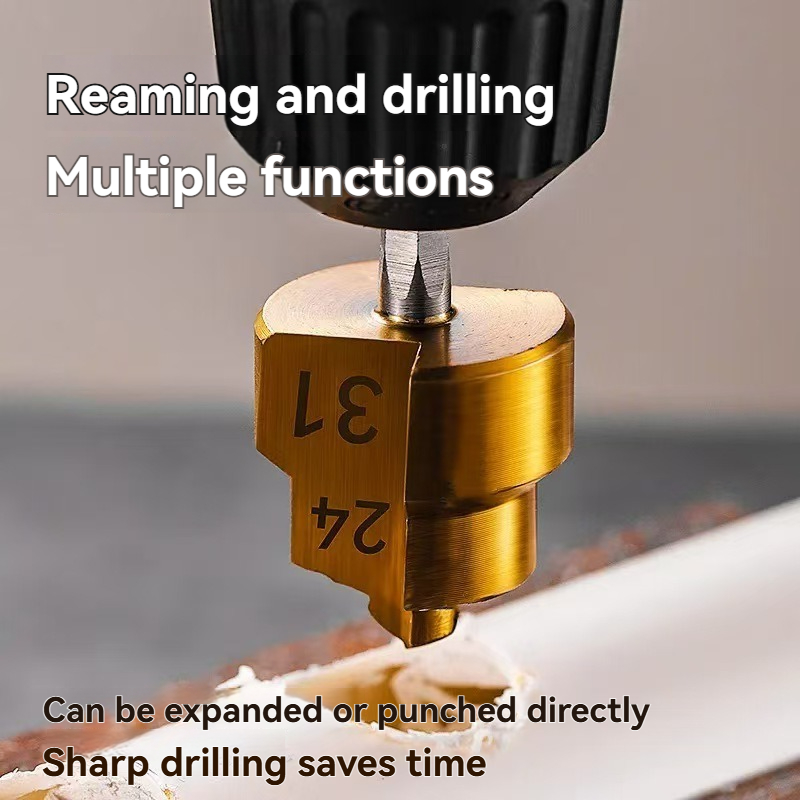 3pcs Hexagonal PPR Lifting Drill Bit water pipe Connection maintenance ...