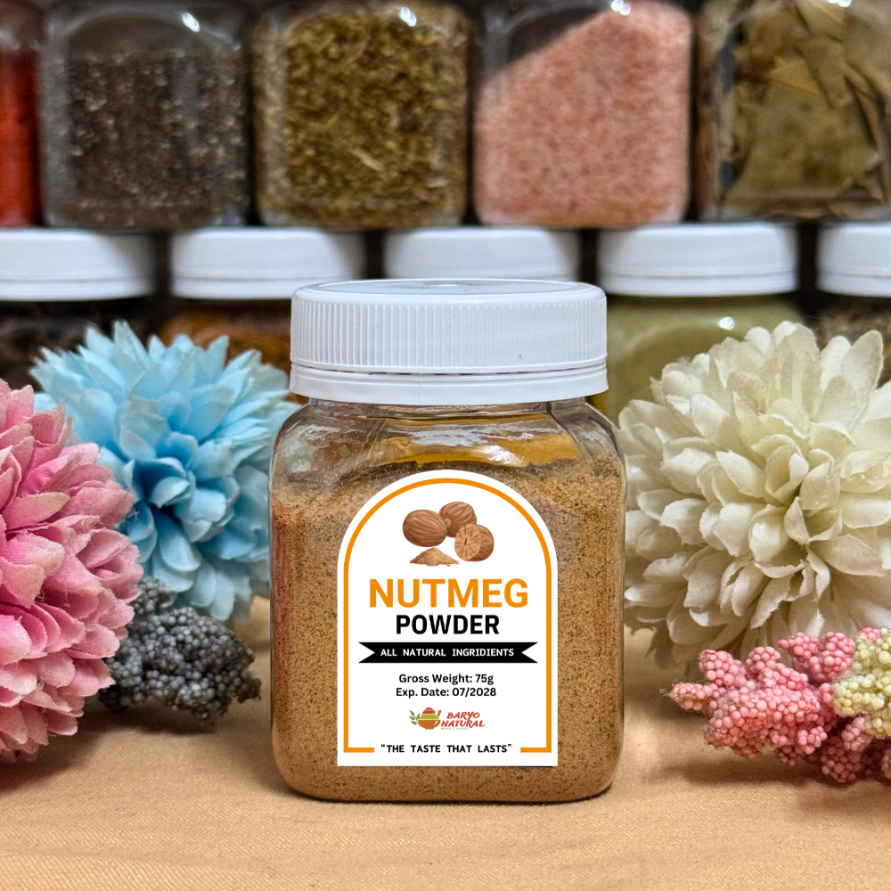 Nutmeg Powder, Premium Spice for Baking & Cooking by Baryo Natural ...