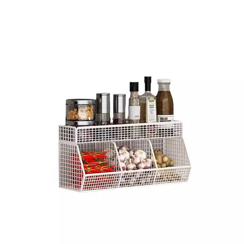Kitchen Organizer Storage Rack Condiments Organizer Hanging Organizer ...