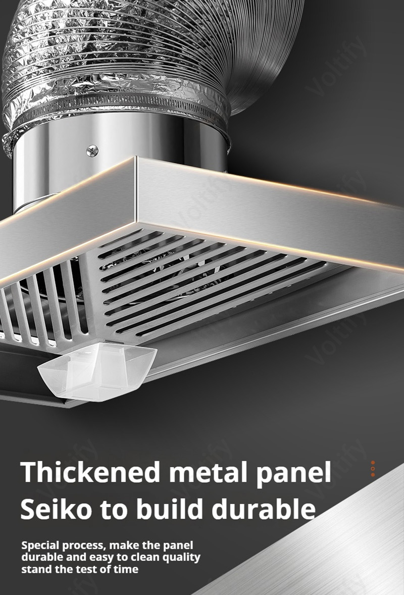 Stainless Steel Range Hoods moke suction exhaust fan household powerfu ...