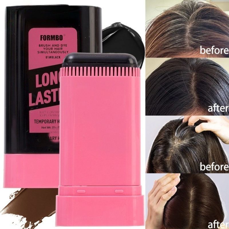 FORMBO Hair Dye Stick Organic Hair Color Stick Original Instant Gray ...