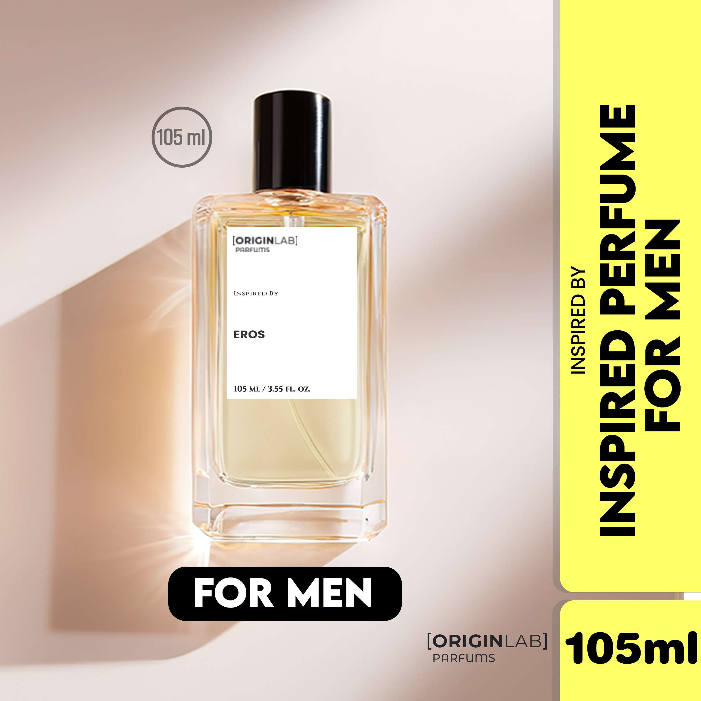 OriginLab - 105 ml - Premium Inspired Perfume for MEN - Long Lasting ...