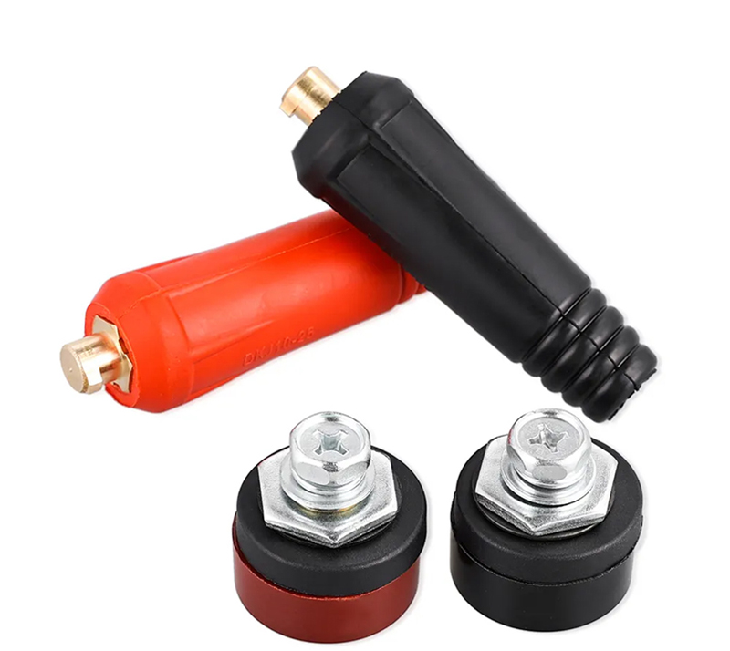 1 Set Welding Cable Connector Welding Cable Heavy Duty Welding Machine ...