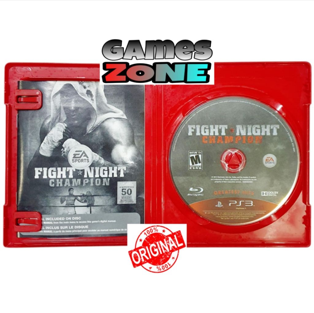 PS3 Game Fight Night Champion (with freebie) | Shopee Philippines