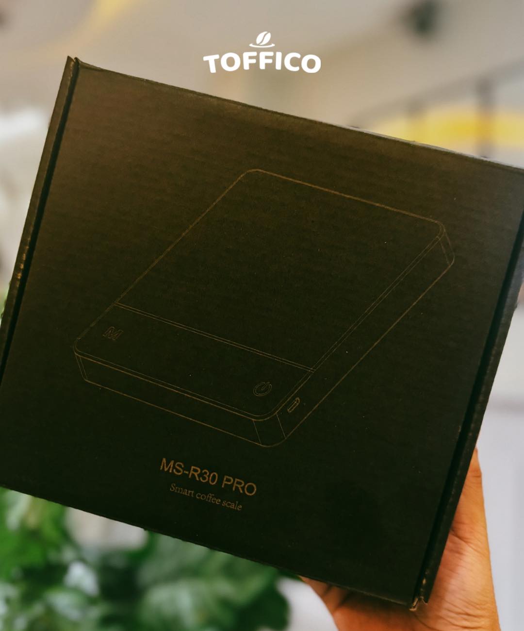Toffico Premium Timer Scale – Digital Coffee Weighing Scale with Timer ...
