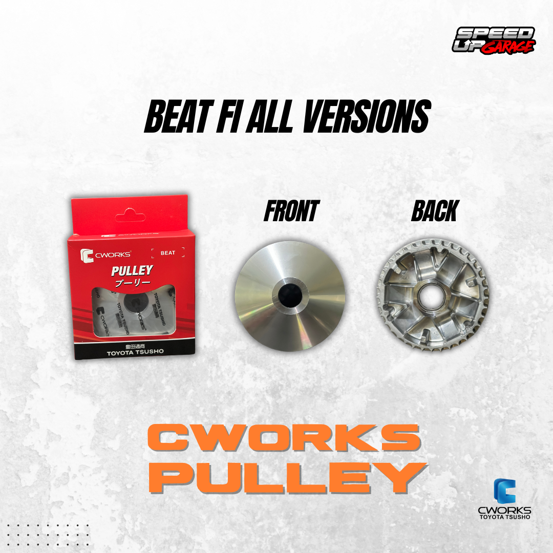 PULLEY ONLY CWORKS TOYOTA TSUSHO CVT PARTS FOR SCOOTERS (MOTORCYCLES ...
