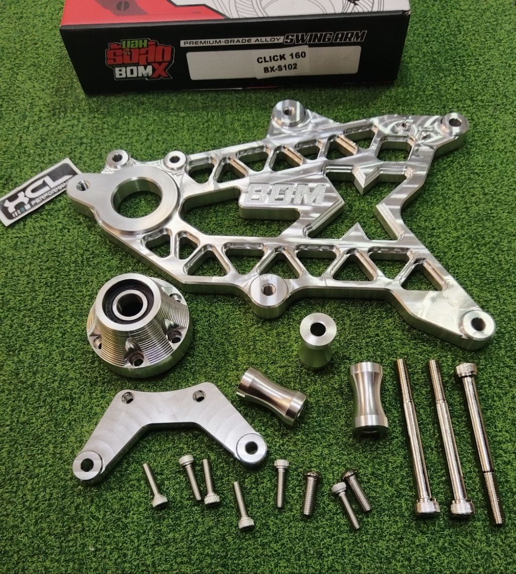 BomX Premium Grade Alloy Swing Arm for Click125/150 & Click160 Models ...