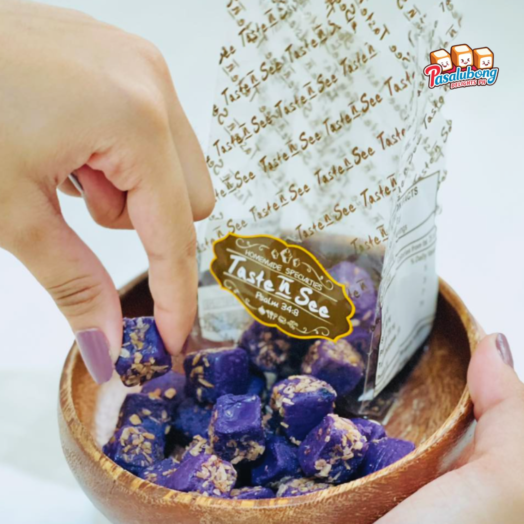 Taste n See Ube Pastillas with Buko Flakes – Long Shelf Life | Filipino ...