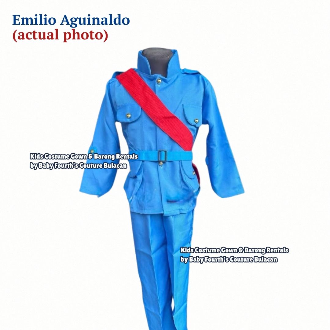 COD Buwan ng Wika Philippine National Hero Costume For Kids - Emilio ...