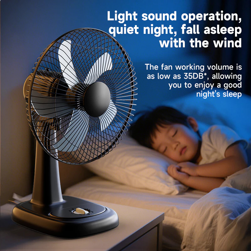 Keycool 14 Inch Table Fan Portable Fan Electric Fan Three-Speed Desk ...