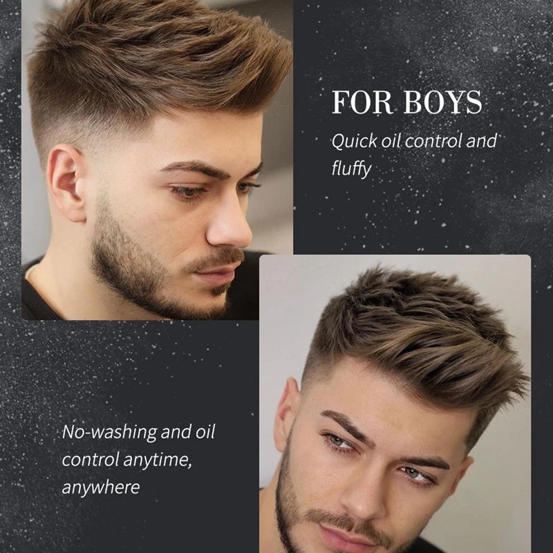 Hair Powder Unisex Hair Volume Styling Powder Refreshing Fluffy Oil ...
