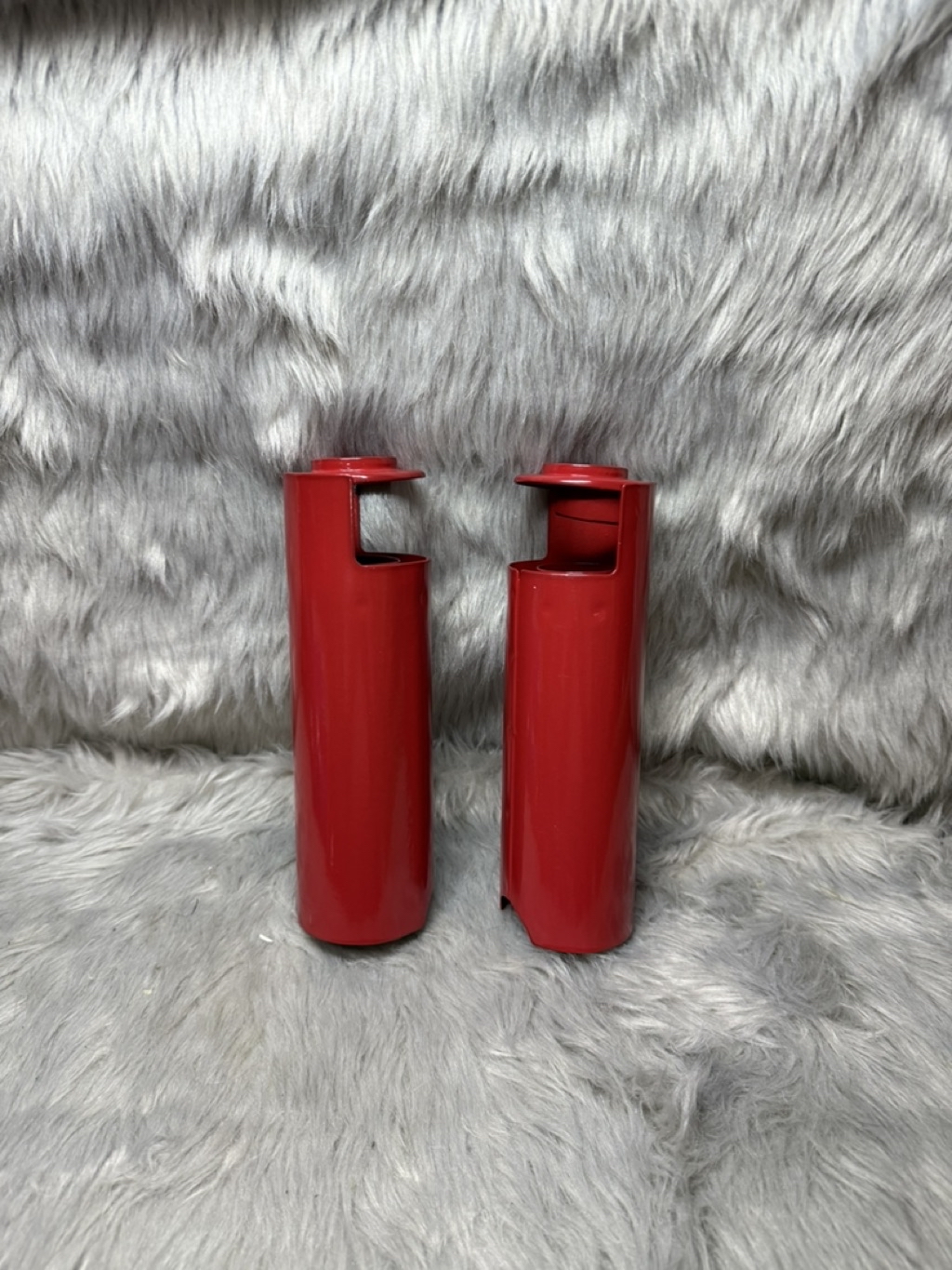 Motorcycle Front Shock Cover Upper/Lower For Tmx155 (BLACK/BLUE/ RED ...