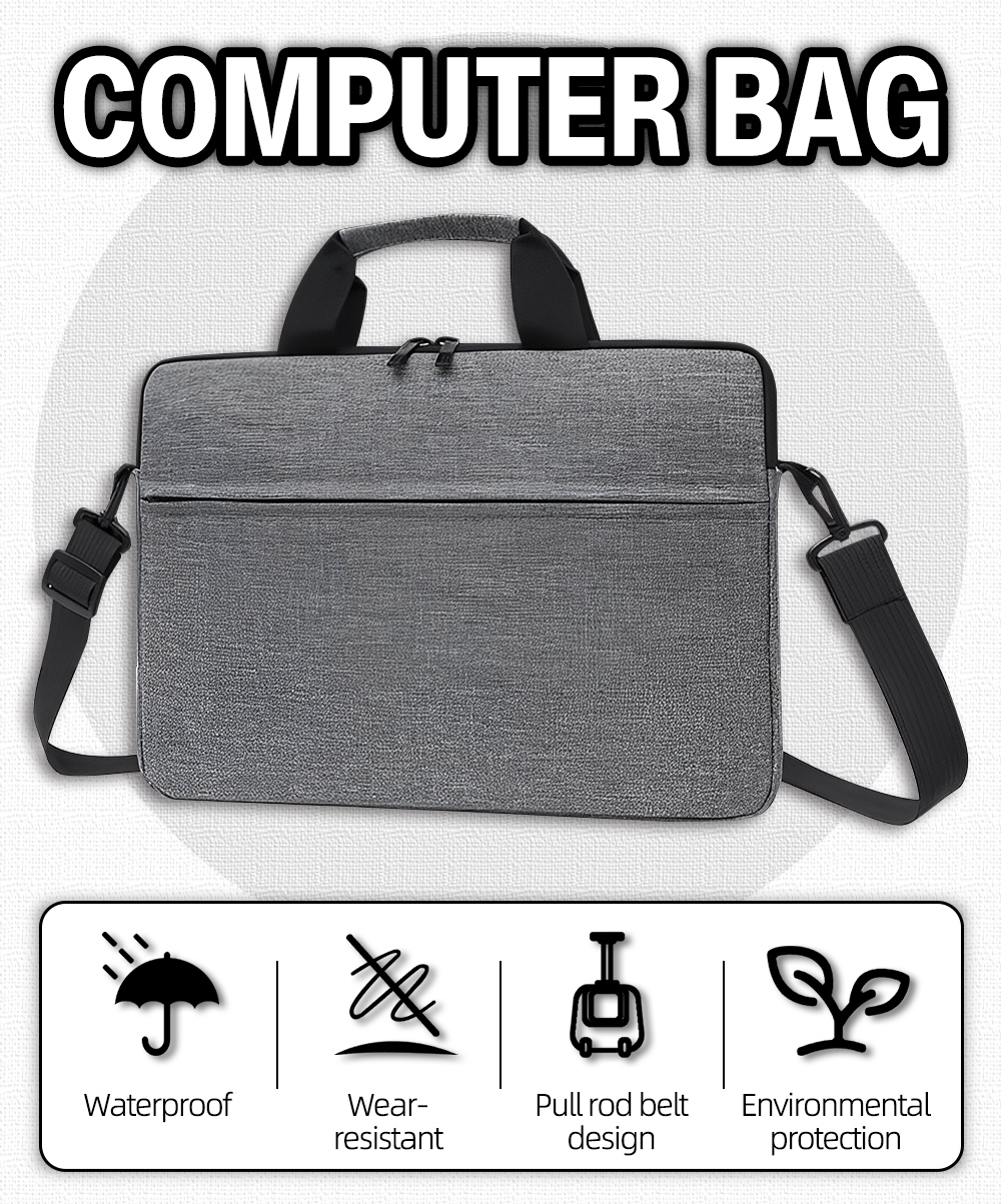 15/14 Inch Oxford Cloth Portable And Thick Padded Laptop Cover Bag Bag ...