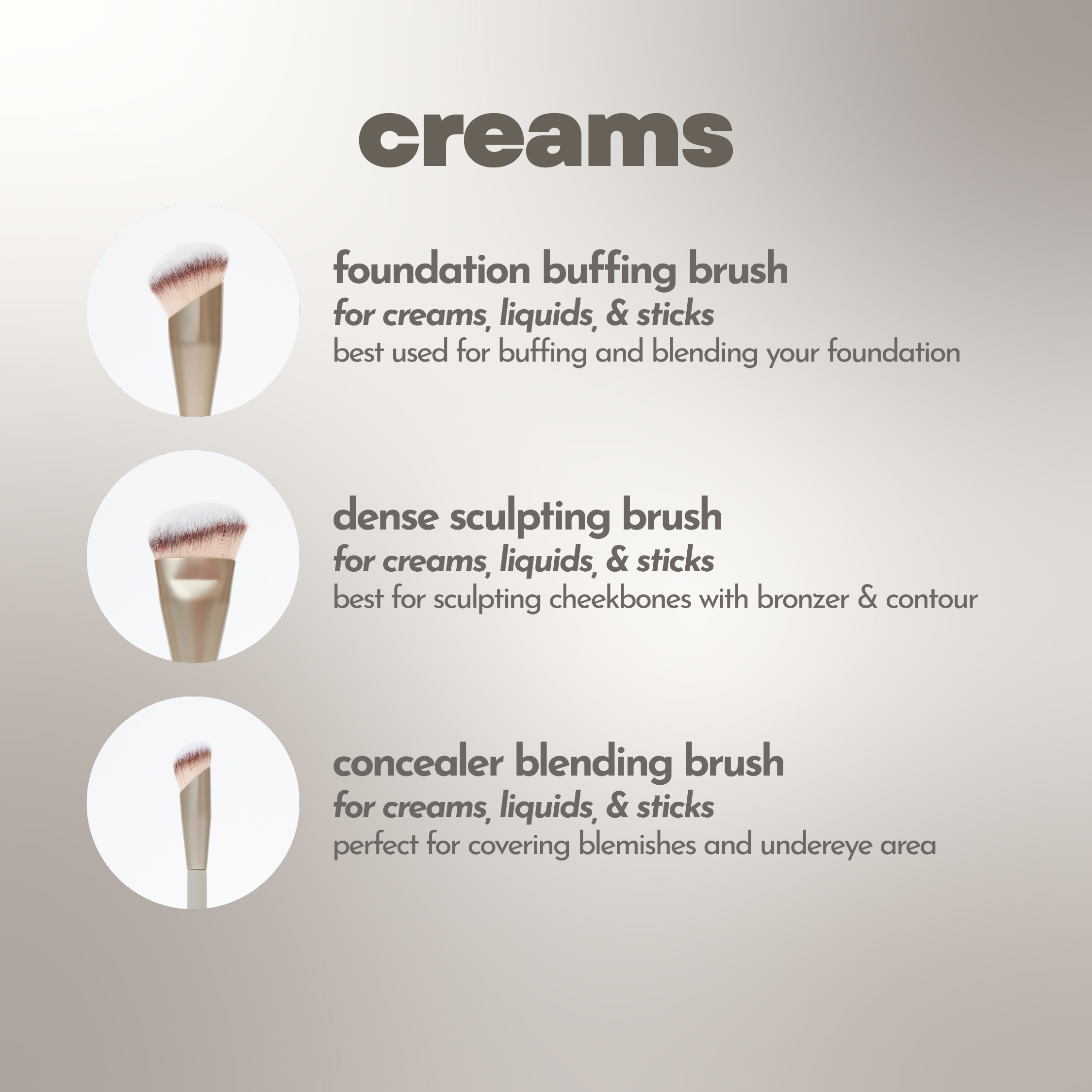 Absidy Soft Face Makeup Brushes | Shopee Philippines