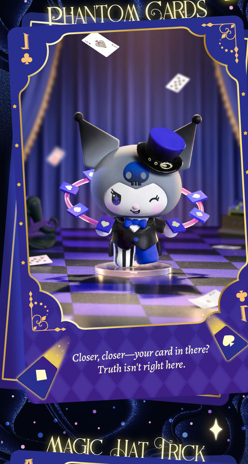 TOP TOY SANRIO KUROMI Magic Apprentice Series Figures Blind Box ...