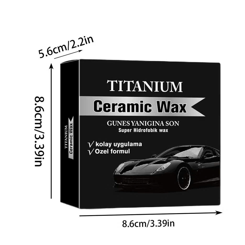 Titanium Ceramic Wax Car Polish Wax Polishing Coating Car Paint Wax ...