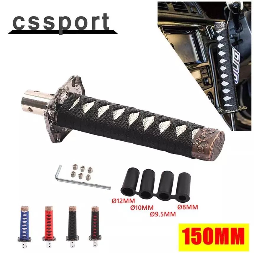 Universal 150MM/260MM JDM Katana Samurai Sword Shift Knob Shifter With ...