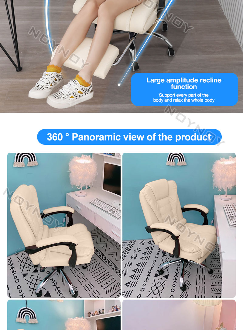 Pu Leather Office Chair Boos High Back Executive Office Chair Usb 7857