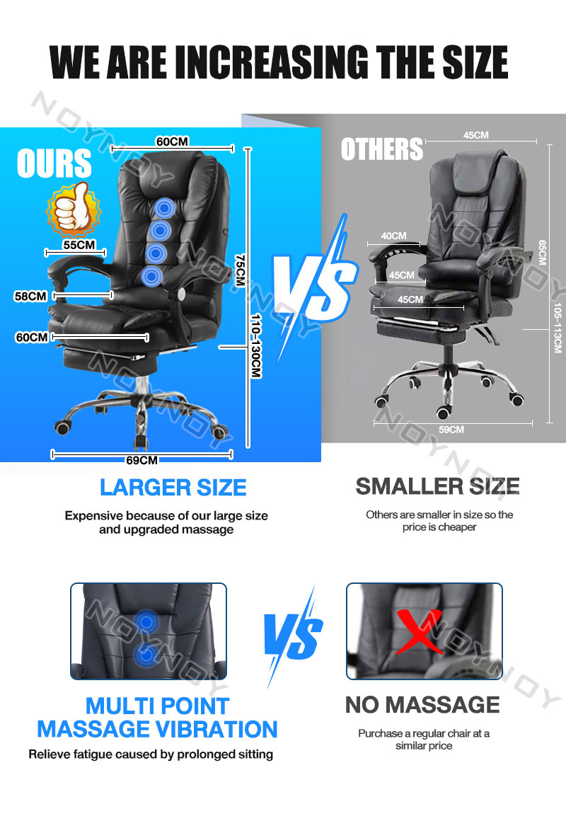 Pu Leather Office Chair Boos High Back Executive Office Chair Usb 4108