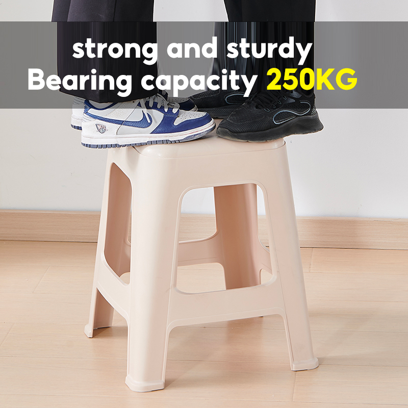 Stackable Monoblock Stool Uratex Chair Round Plastic Bangkito Dining ...