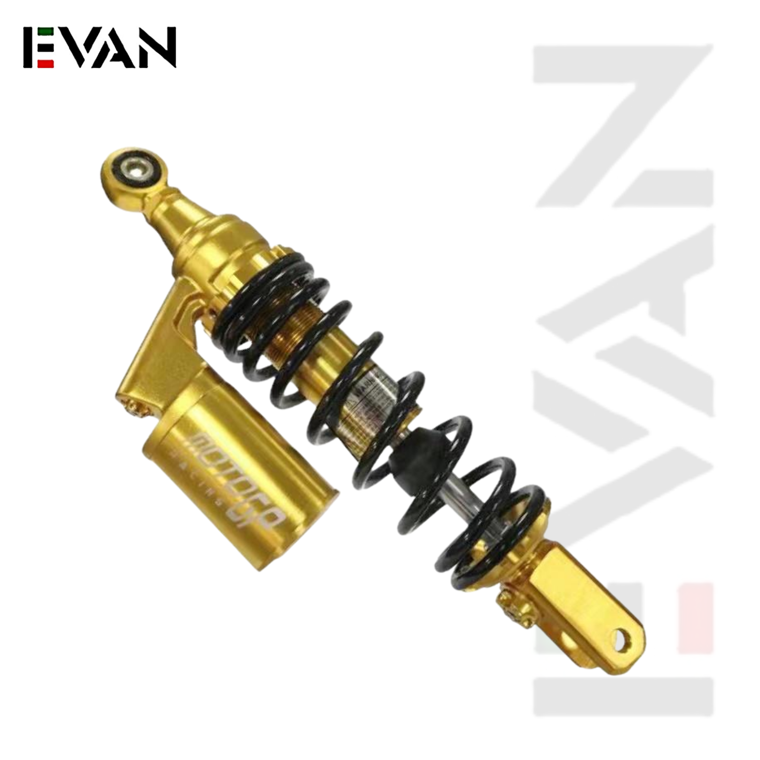 EVAN ph Gold Rear Mono Shock 300mm with gas tank for MIO/BEAT/FINO/CLICK Motorcycle #3669-300 ...