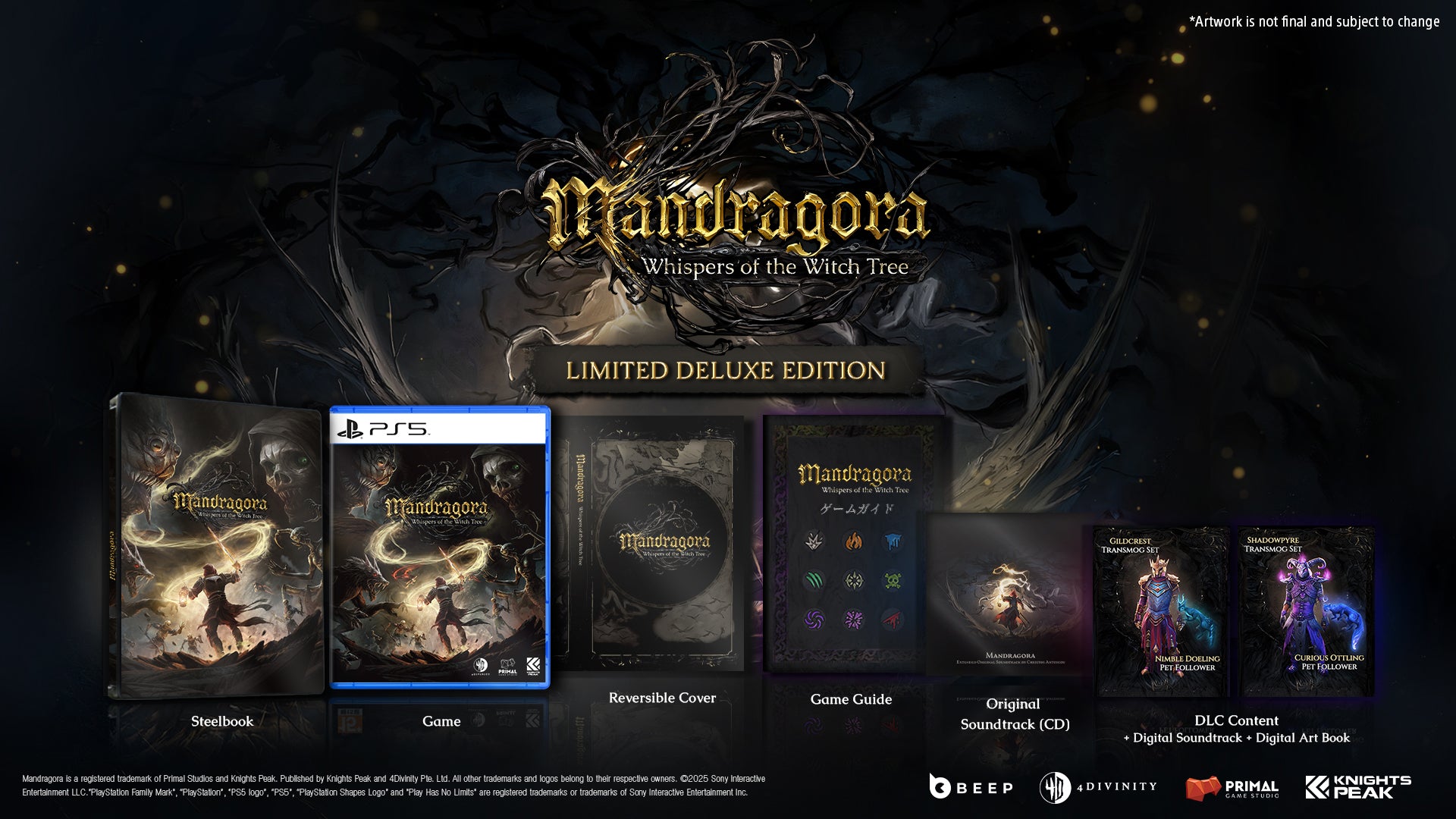 Playstation 5 Mandragora Whispers of the Witch Tree Limited Deluxe Edition | Shopee Philippines