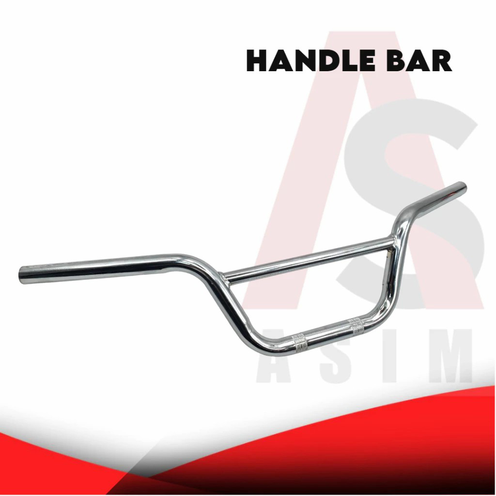 Motorcycle Yamato Tmx/Xrm Handle Bar Black / Silver Titanium Made From ...