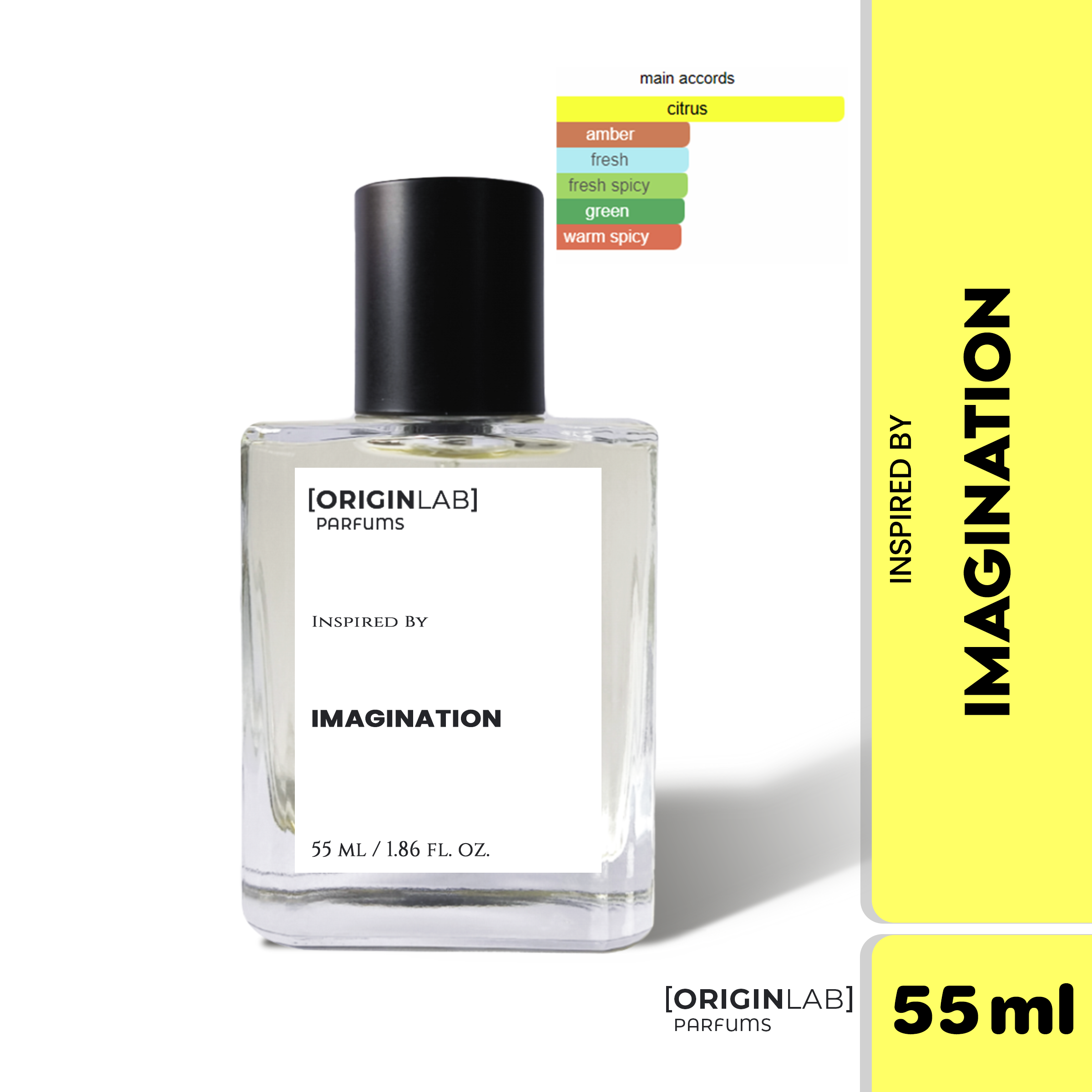IMAGINATION Inspired Perfume for Men ORIGINLAB Parfum 30% Oil Fragrance ...