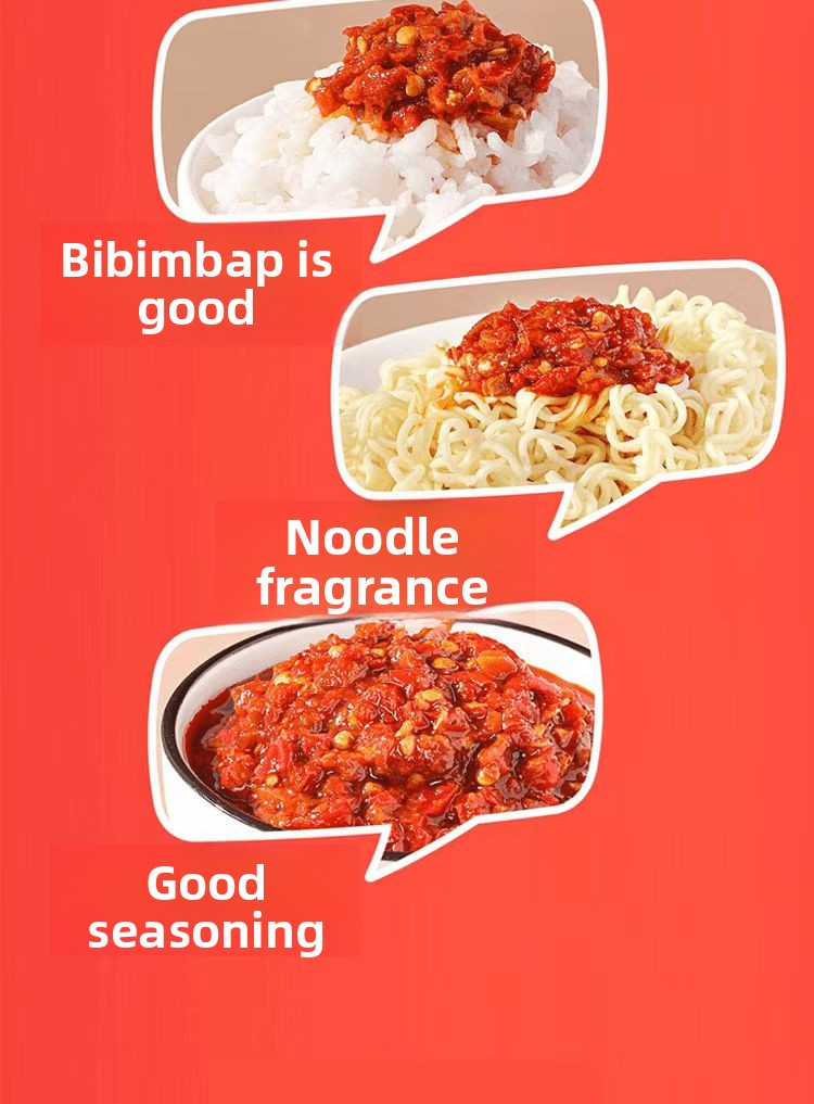 Mushroom sauce, Good luck spicy noodles, hot pot dipping sauce, mixed ...