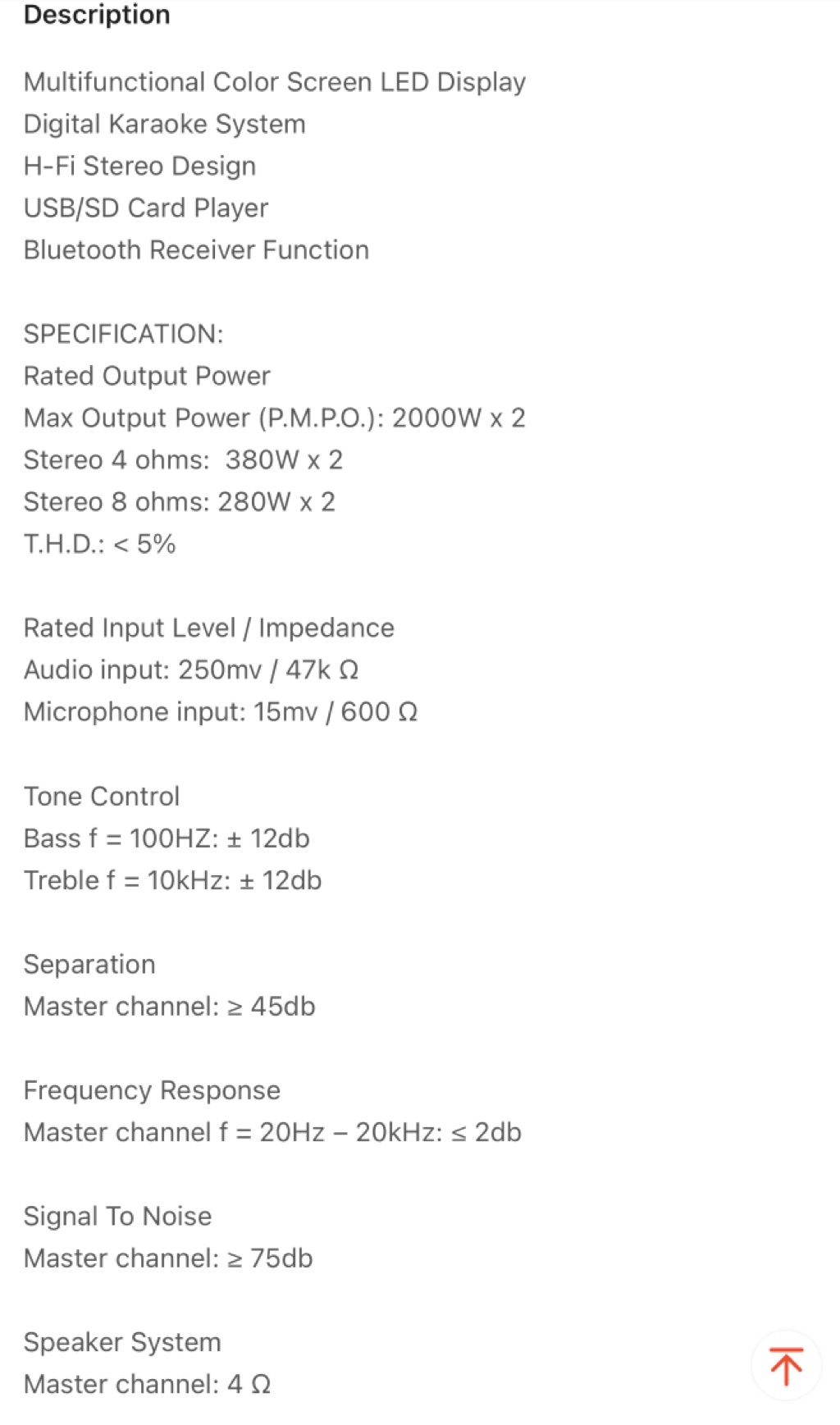 Joson Saturn Max Integrated Amplifier | Shopee Philippines