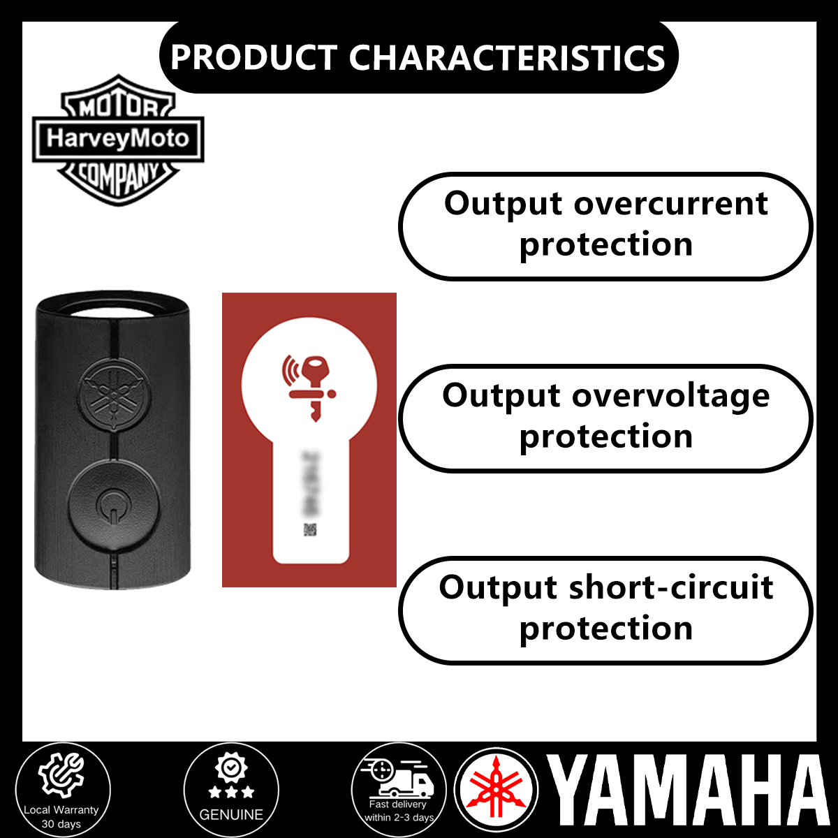 Yamaha Genuine Remote Receiver - NMAX V3 & Aerox S Models-HarveyMoto ...
