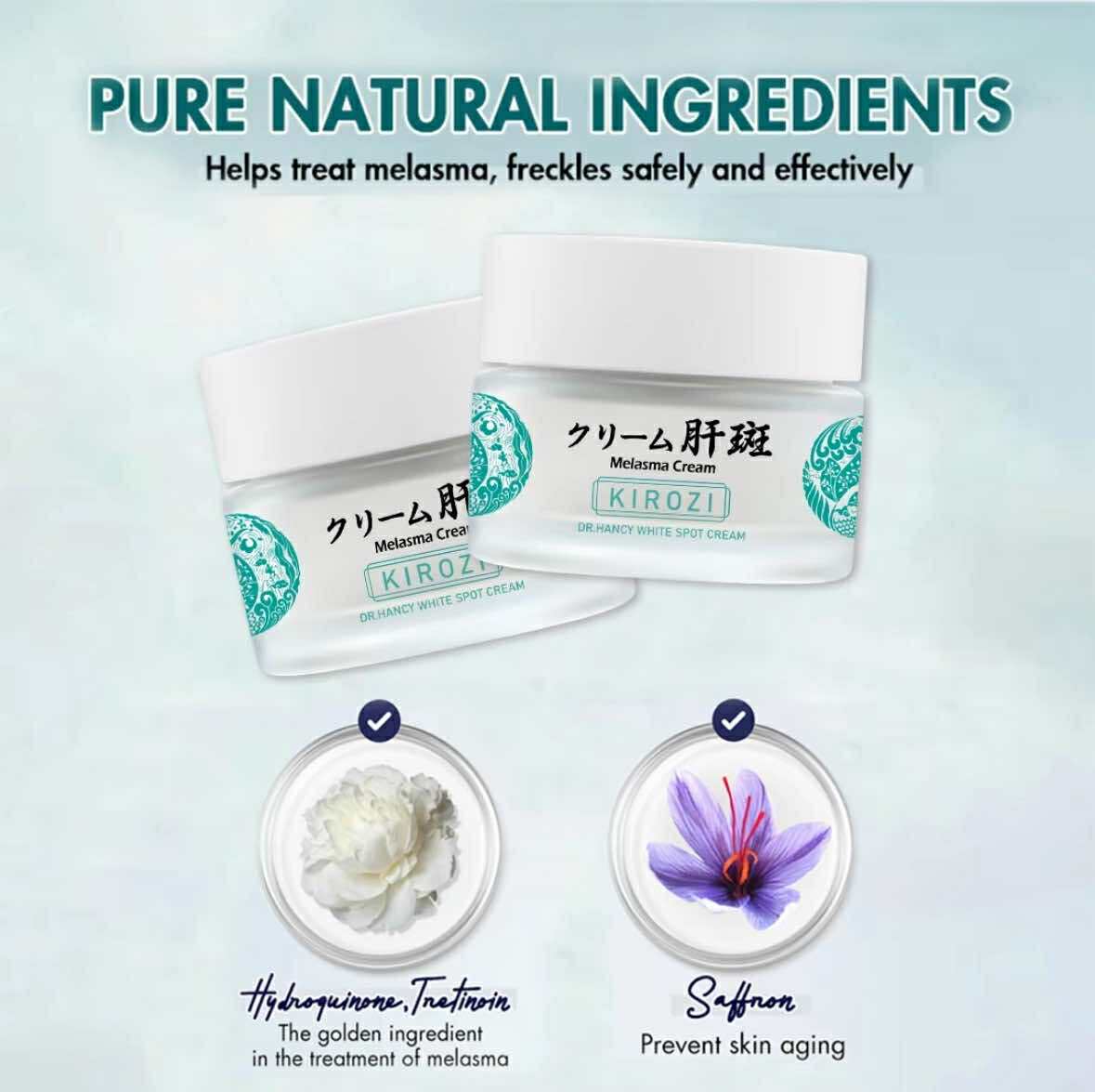 TOP JAPAN KIROZI MELASMA CREAM Can fade freckles and melasma, nourish ...