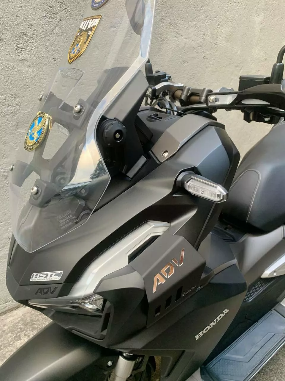 For Honda adv160 side air flow aero body winglet side adv 160 side vent ...