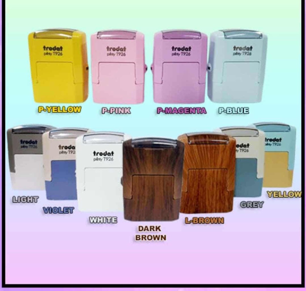 Trodat T926 Printy Customized Self Inking Stamp | Shopee Philippines