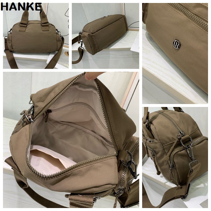 HANKE Sling Bag Hand Bag Cotton Nylon Women's Spacious Bag Multi-Pocket ...