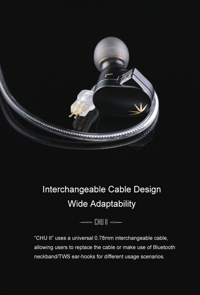 Moondrop Chu II / Chu 2 (IEM) - 3.5mm or USB-C DSP High Performance ...