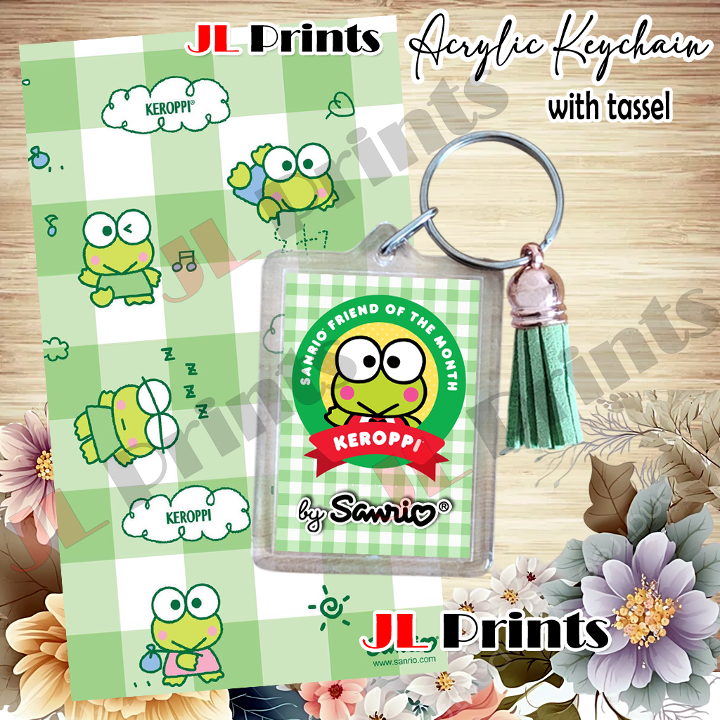 3D Laminated Acrylic Keychain | Shopee Philippines