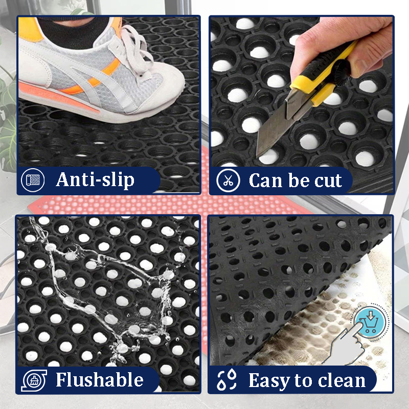 COD Anti Slip Kitchen Rubber Matting Commercial Use For Hotel and ...